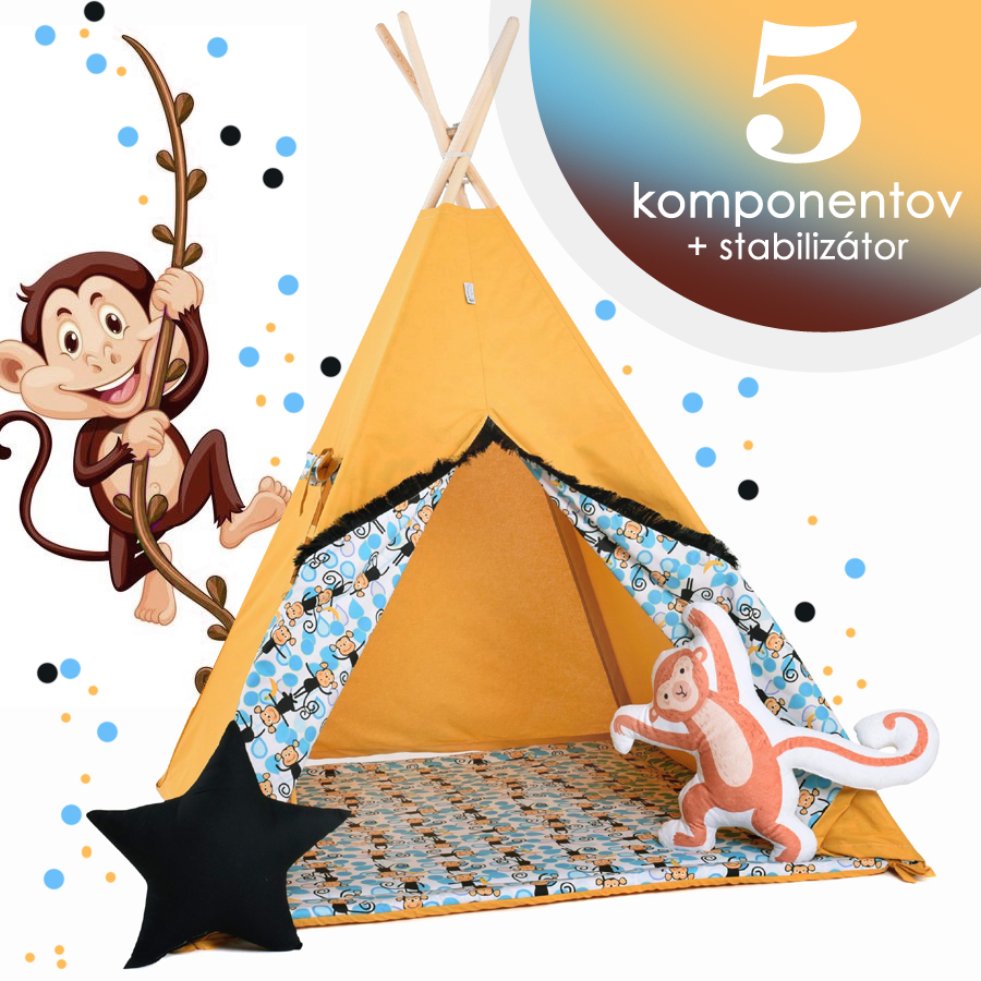 Detské tee-pee stany do izby | detskestany.sk